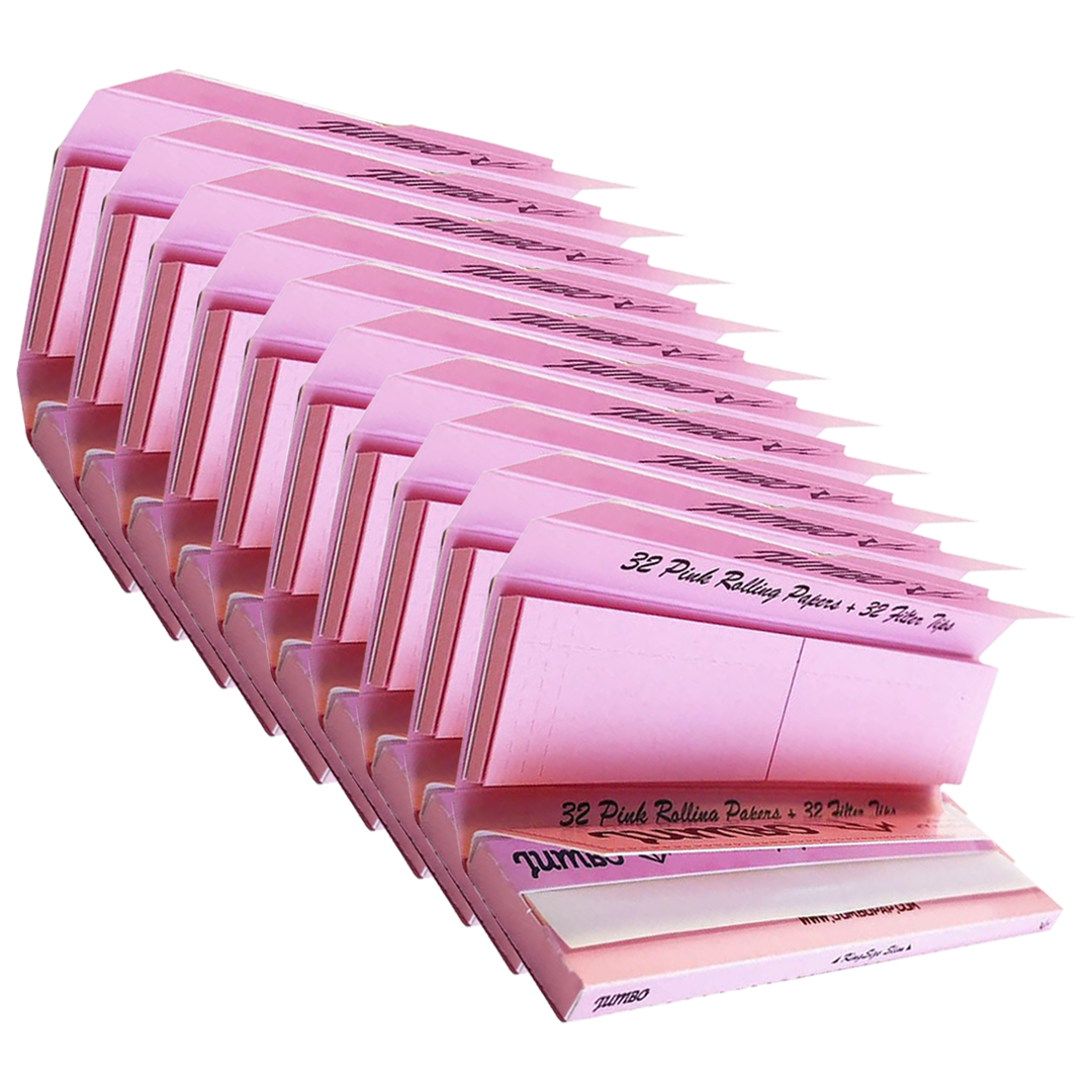 Jumbo | Pink Combi pack | Roze Vloei | Gekleurde Flu | Roze tip | Joint ...