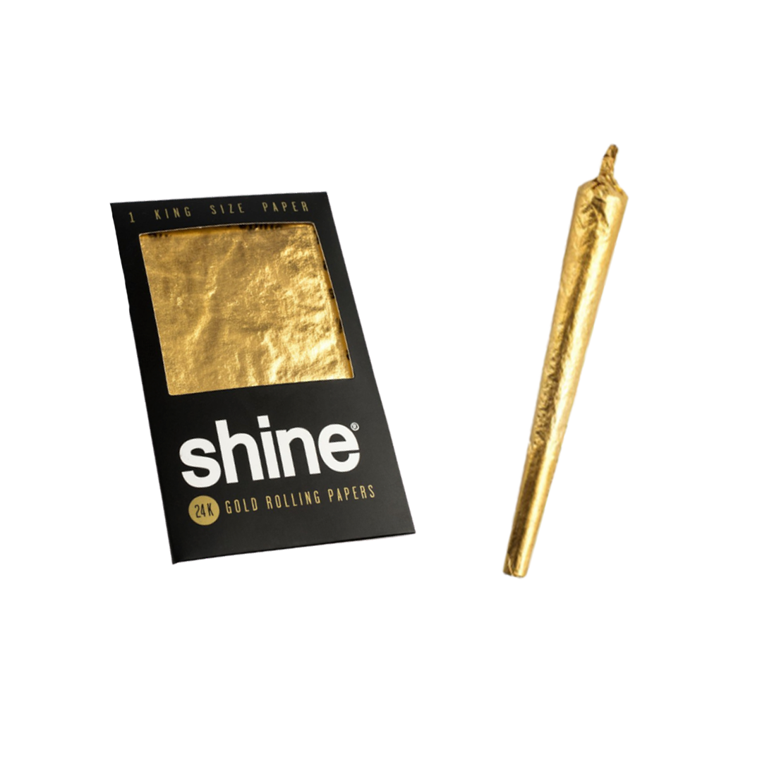 Shine | 24K Gouden vloei | 24 Karaats flu | Lange vloei | Gouden Joint ...
